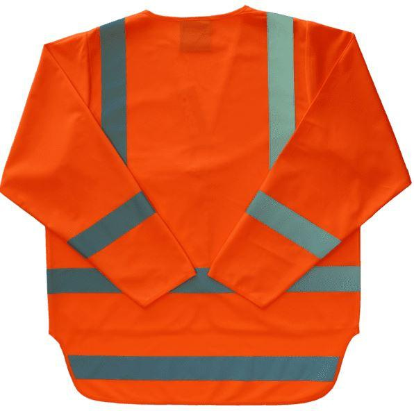 Long Sleeved TTMC-W Orange Vest | Vests | TMC Ltd | Traffic Management ...