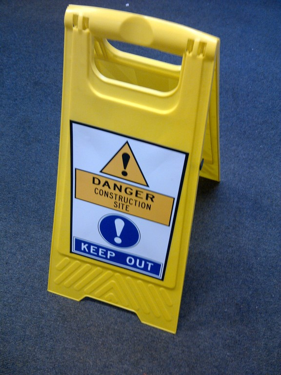 Plastic Billboard (Plain) | Vinyl & Foam Signs | TMC Ltd | Traffic ...